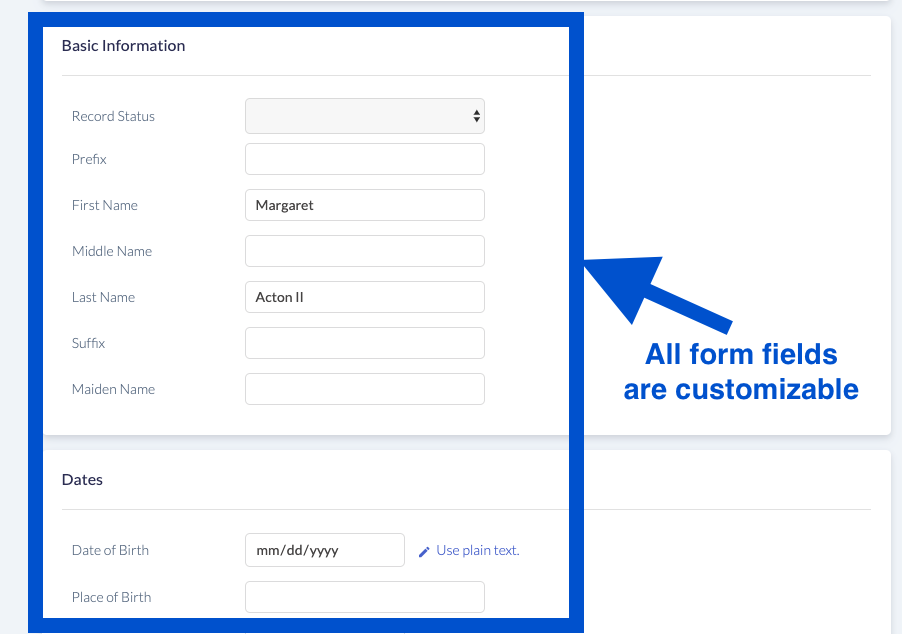 Adding And Using Custom Fields Cemify Knowledge Base